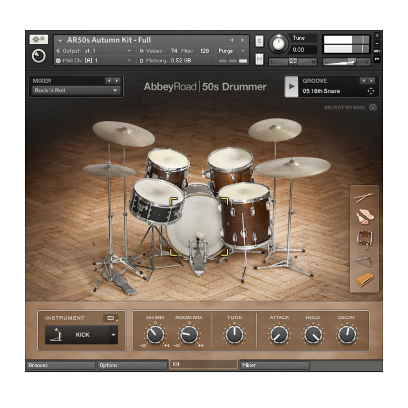 دانلود رایگان نرم افزار ابی رود Free Download Native Instruments Abbey Road 50s Drums