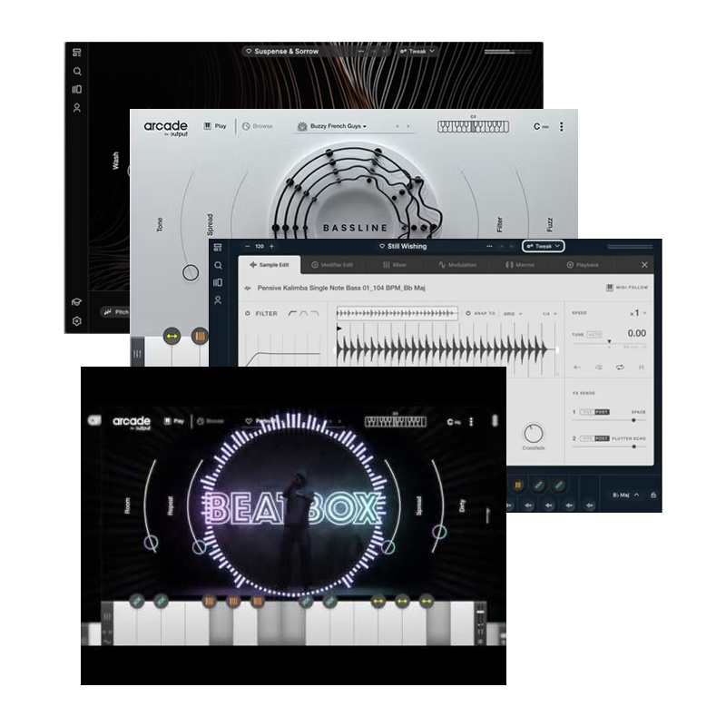 دانلود رایگان نرم افزار Free Download Output Arcade 2 Expansions