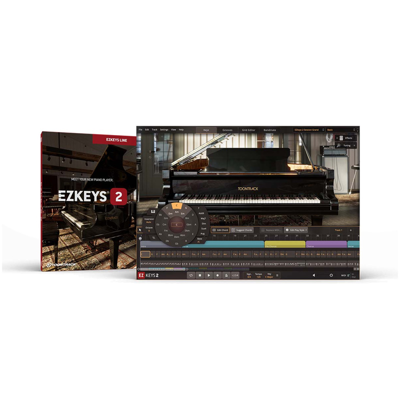 دانلود رایگان نرم افزار Free Download Toontrack EZKeys 2